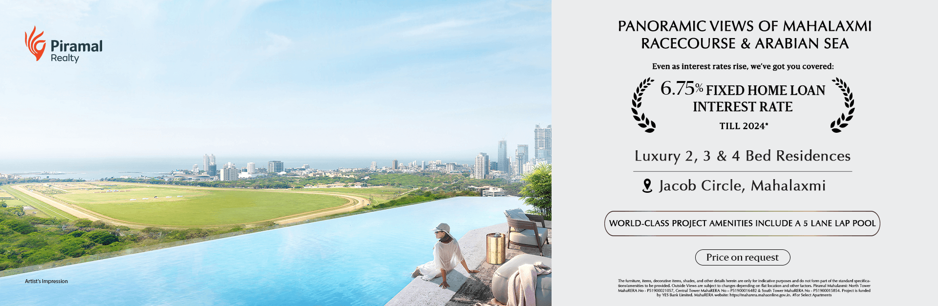 Piramal Mahalaxmi | Buy 2, 3 & 4 BHK Luxury Apartments in Mumbai
